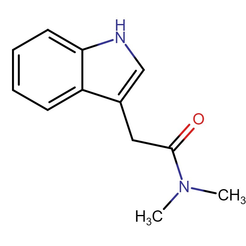 2-(1H-indol-3-yl)-N,N-dimethylacetamide , CAS: 91566-04-0